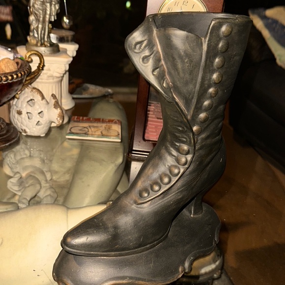 Source Unknown | Art | Vintage Ceramic Boot | Poshmark